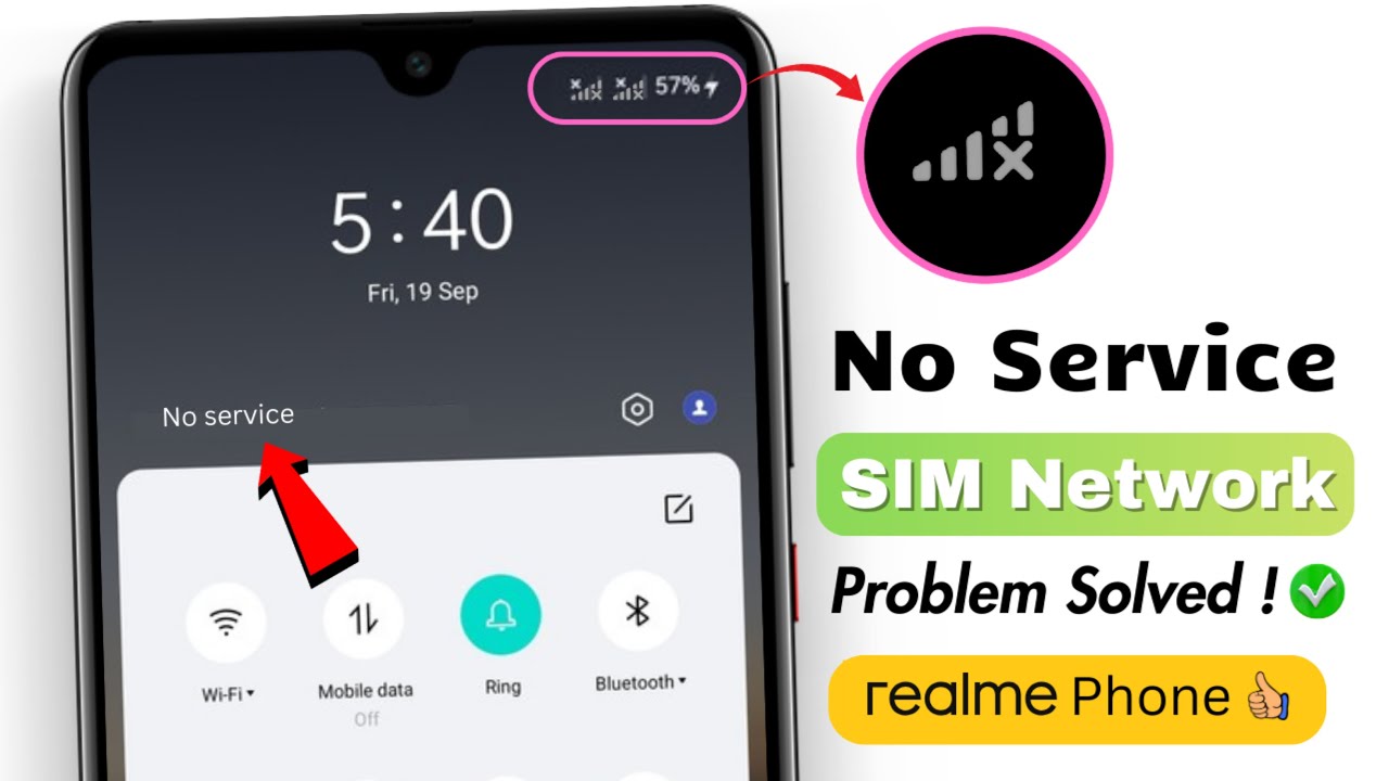 Solved Realme Mobile NO SERVICE And No Network Problem 2025 | Realme ...