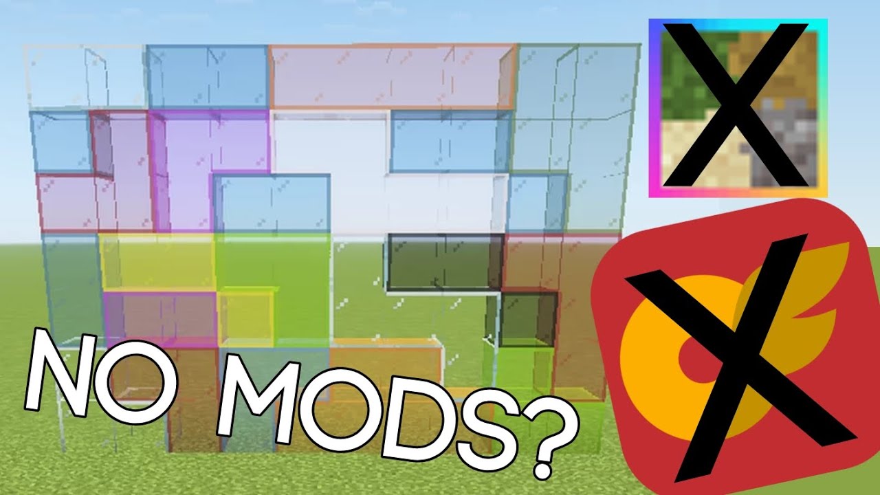 This Vanilla PACK CONNECTS Glass With NO Mods - YouTube
