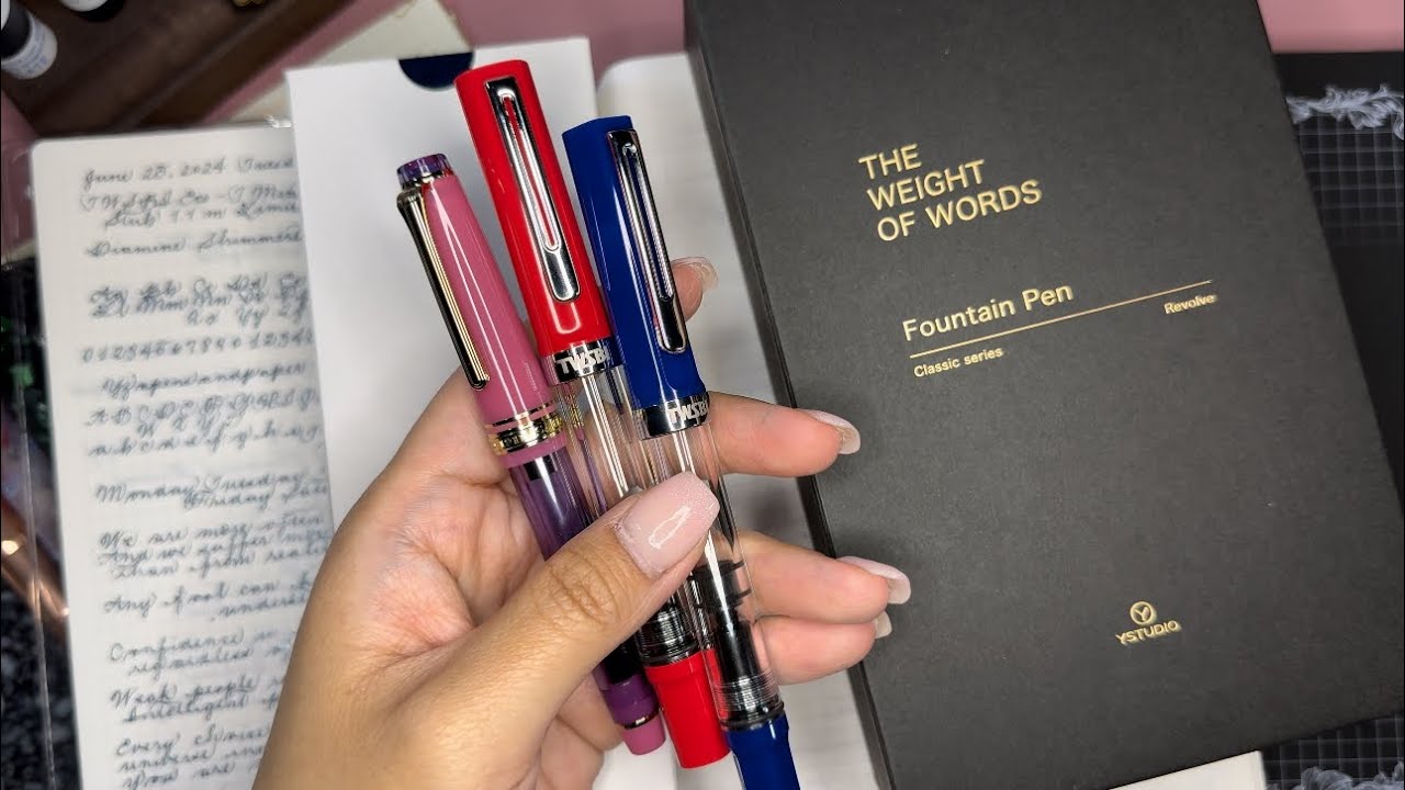 🌸New Pen Day!!!!!🌸 And some chit chat. 😍😍😍 - YouTube