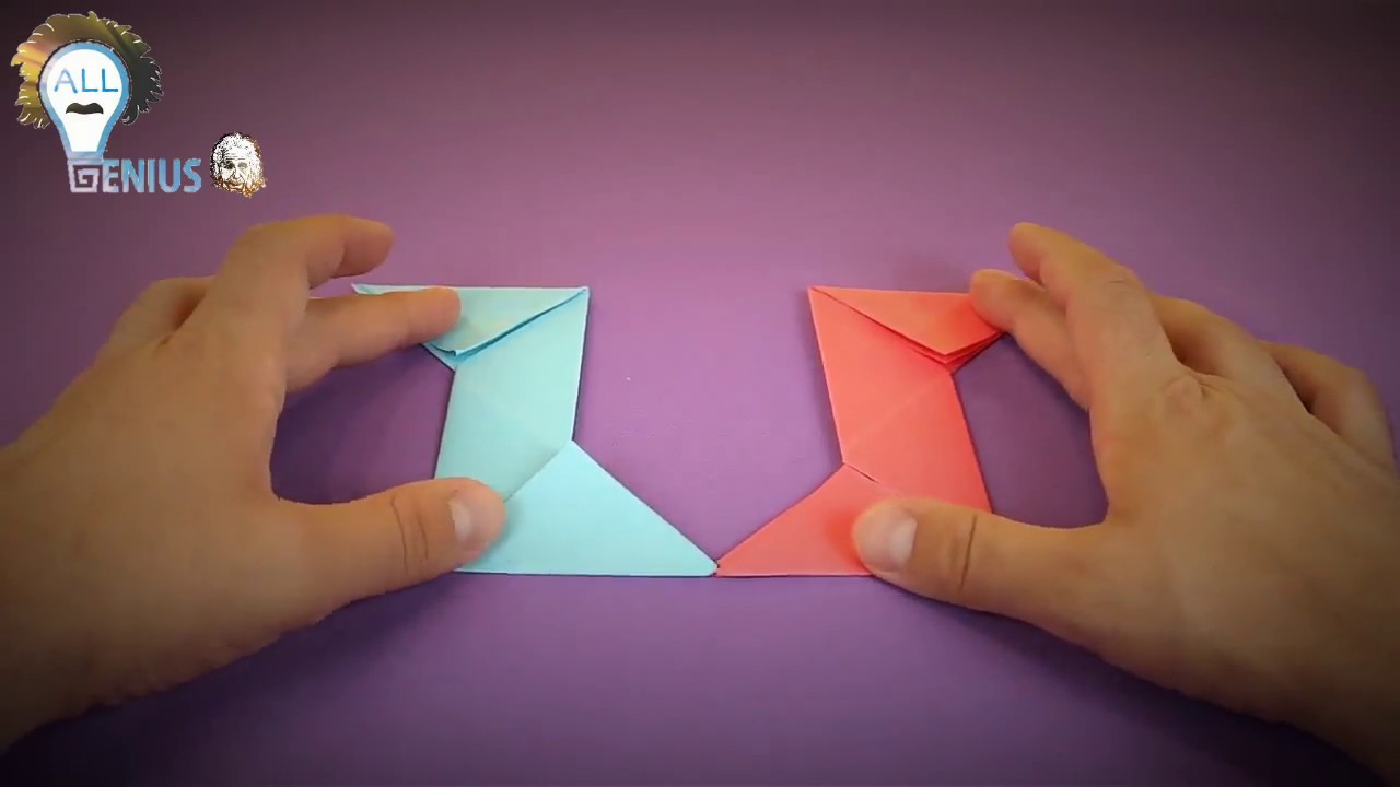 How to make a paper fidget spinner HD | Easiest way to make paper ...