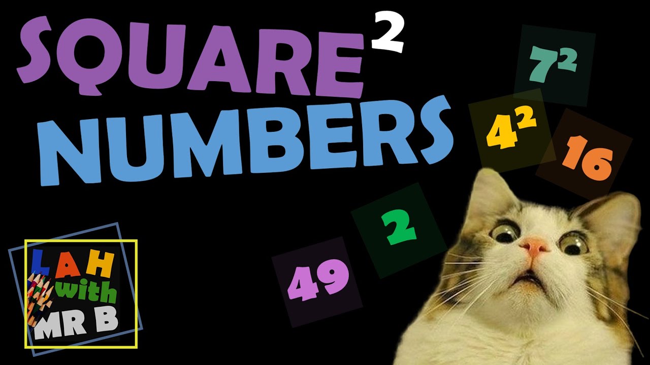 What Are Square Numbers YouTube What Are Square Numbers YouTube