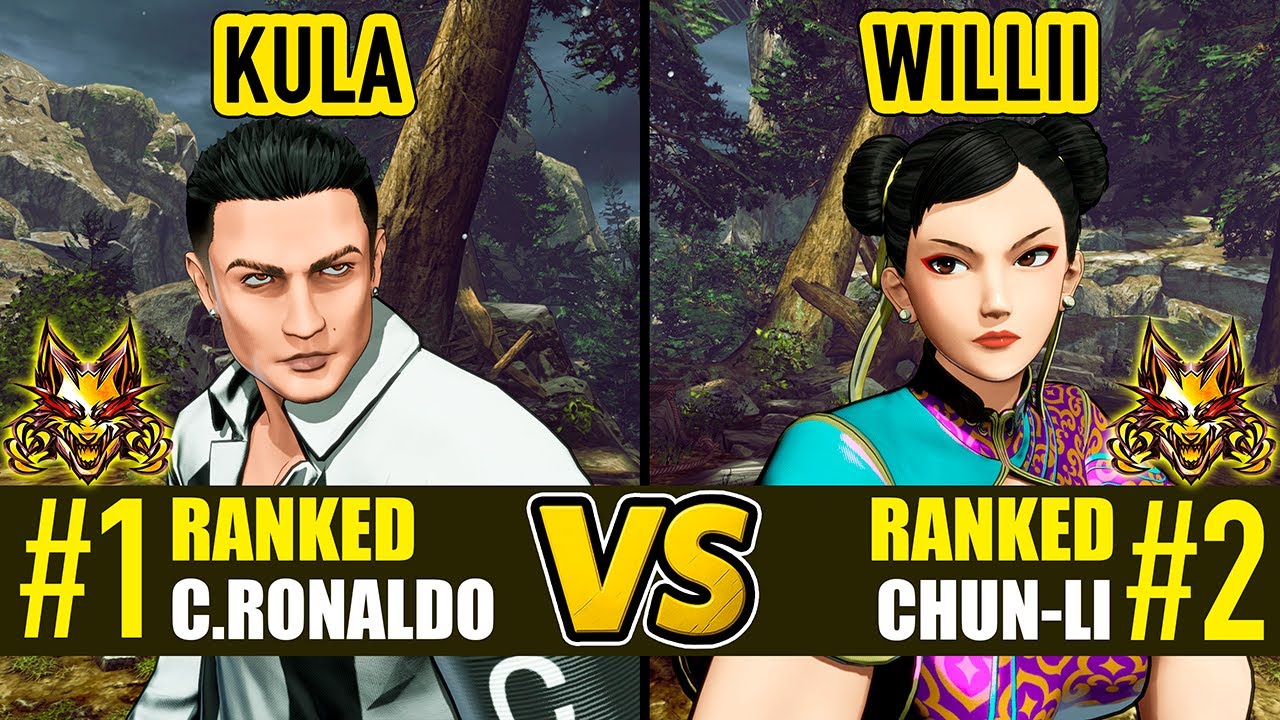 FF COTW KULA (#1 Ranked Cristiano Ronaldo) vs WILLII (#2 Ranked Chun-Li ...