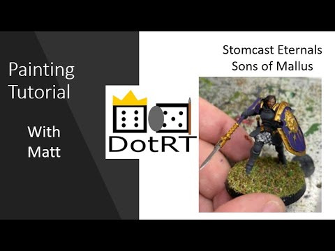 How I paint Sons of Mallus Stormcast - YouTube