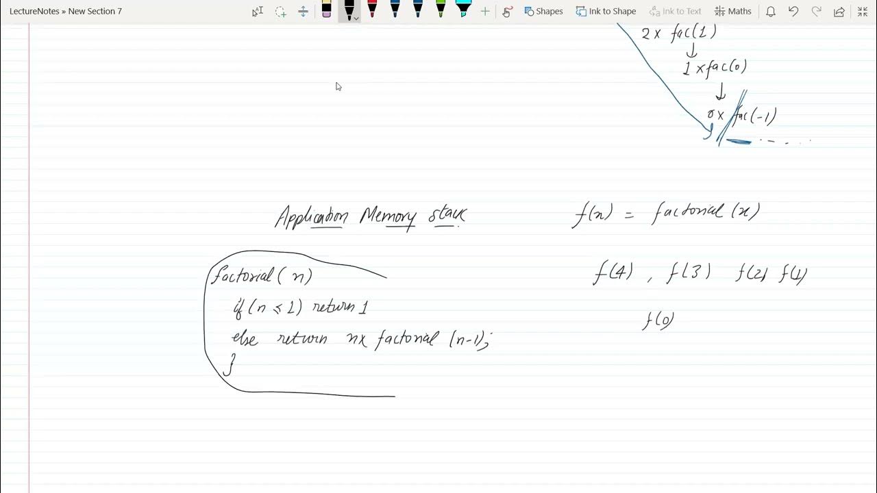 79 DSA421 B23 DAY10 Recursion - YouTube