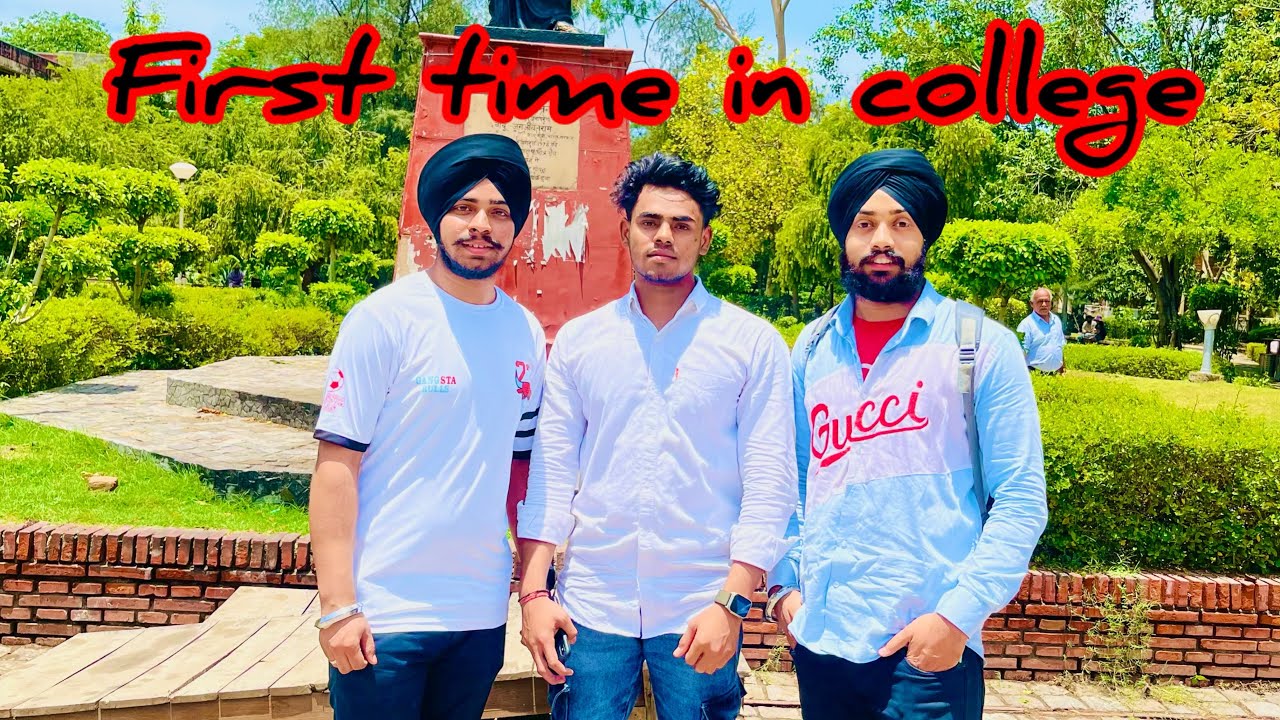 First time in college 🎓 ll Akhil Tomar - YouTube