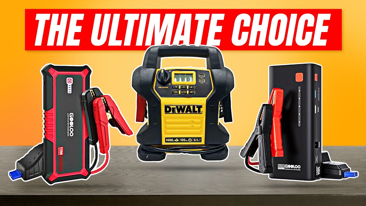 Best Car Jump Starter [2025] - Top 5 Best Car Jump Starters - YouTube