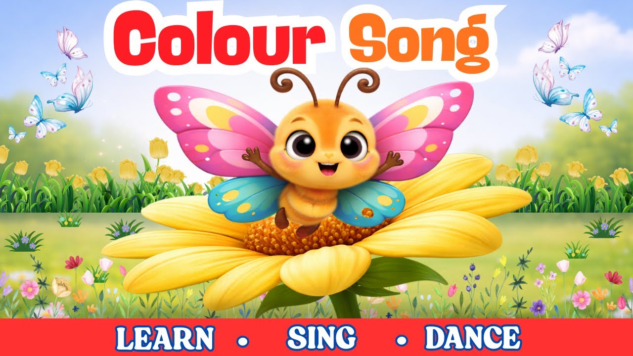 Colour Song | Learn Colours for Toddlers & Preschool Kids @KHOKHOKIDSTV ...