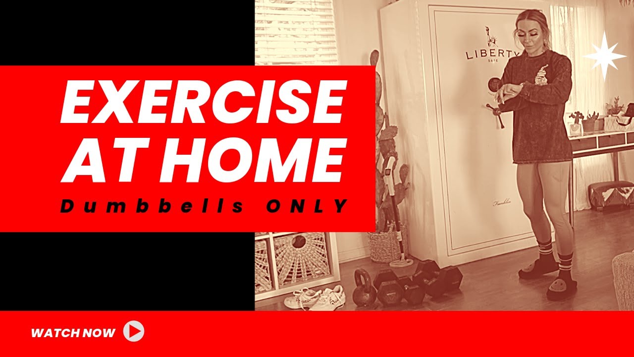 AT HOME, DUMBBELL ONLY, WORKOUT! - YouTube