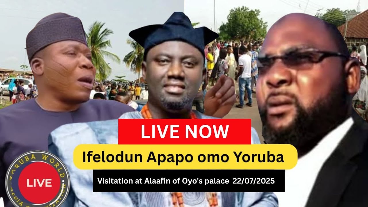 Igboho Visitation to Alafin of Oyo Palace - YouTube