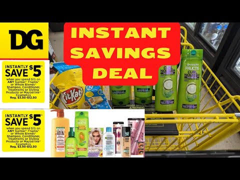 Dollar General instant savings deal as low as 2 each - YouTube