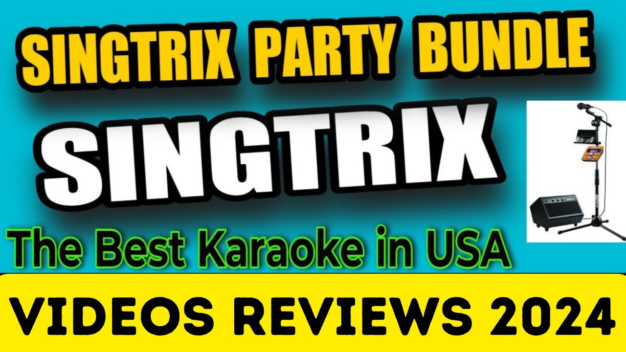 karaoke Singtrix Singtrix Party Bundle 2024 Video - YouTube