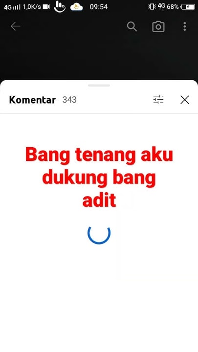 tenang bang @Adit_official291 aku bikin video semoga membantu - YouTube