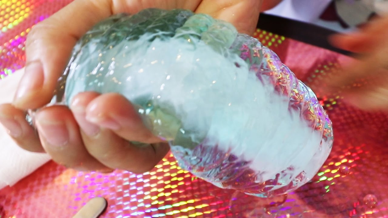 Would You Eat This ? How To Make Gummy Alien Clear Slime Toys - YouTube
