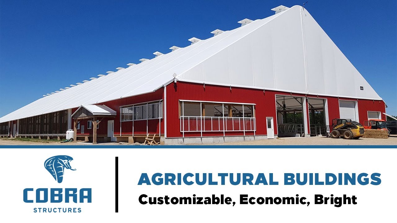 Cobra Structures: Agricultural Buildings - YouTube