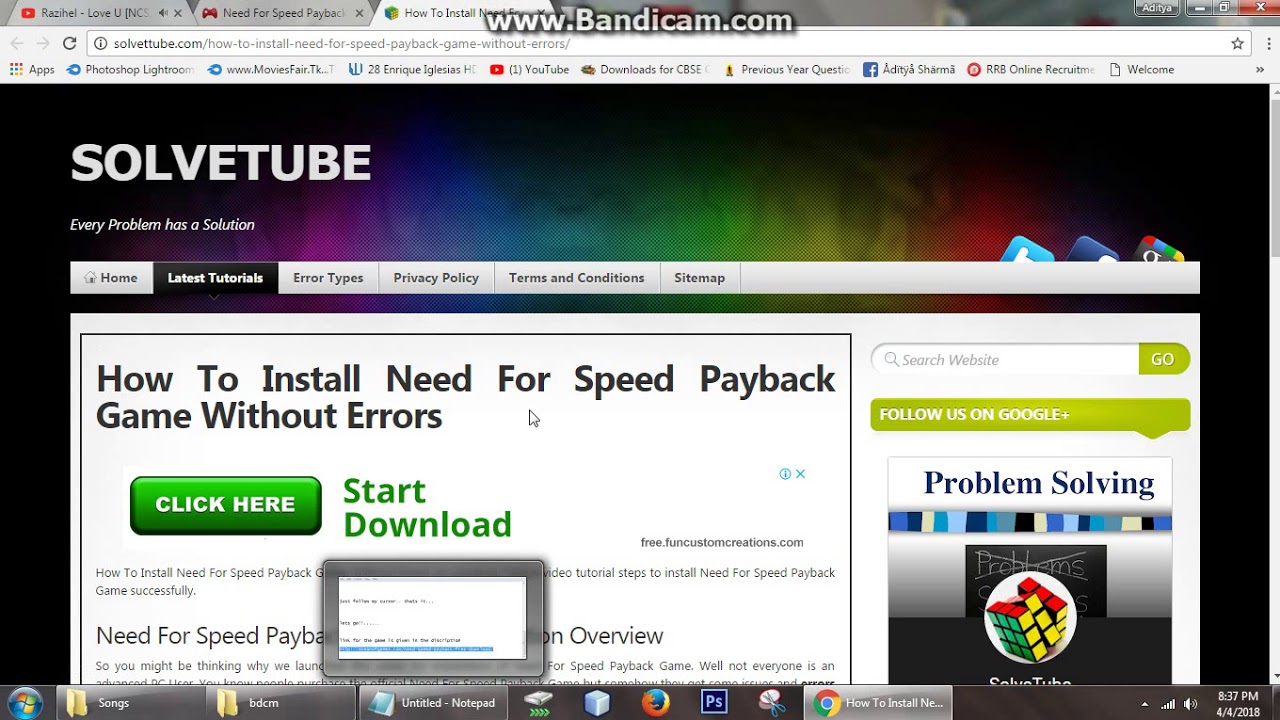 How to Download NFS PAYBACK PC FREE - YouTube