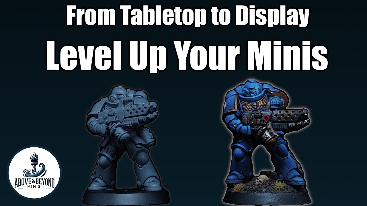 Level Up Your Minis! Display Standard Ultramarine Tutorial # ...