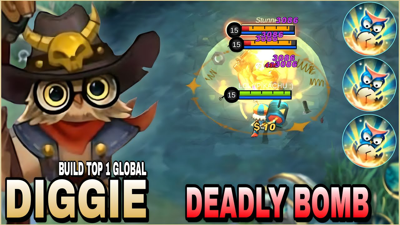 Diggie Best Build 2023 - Unstoppable - Build Top 1 Global Diggie ~ MLBB ...