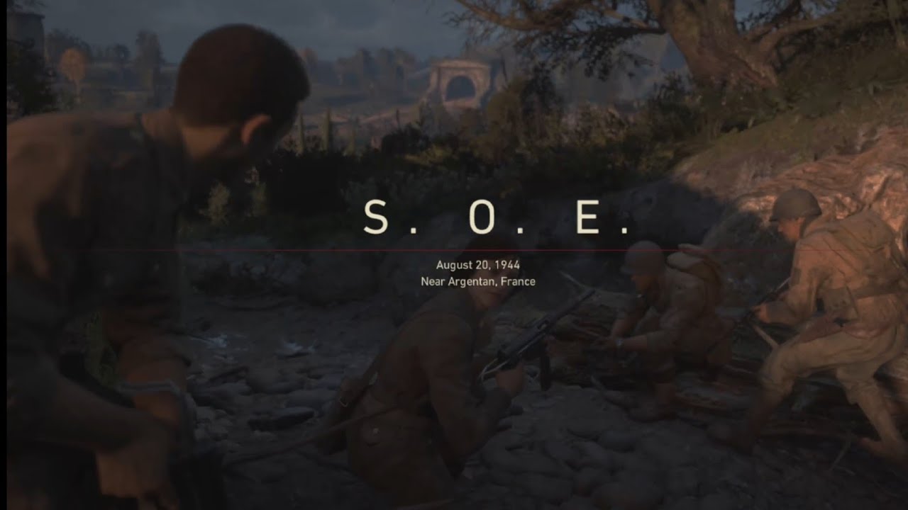 Call Of Duty World War 2 No Commentary Playthrough - SOE - stopping the ...