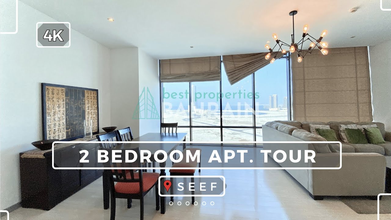 Impressive Sea View 2 BHK Furnished Apartment - Seef , Bahrain - YouTube