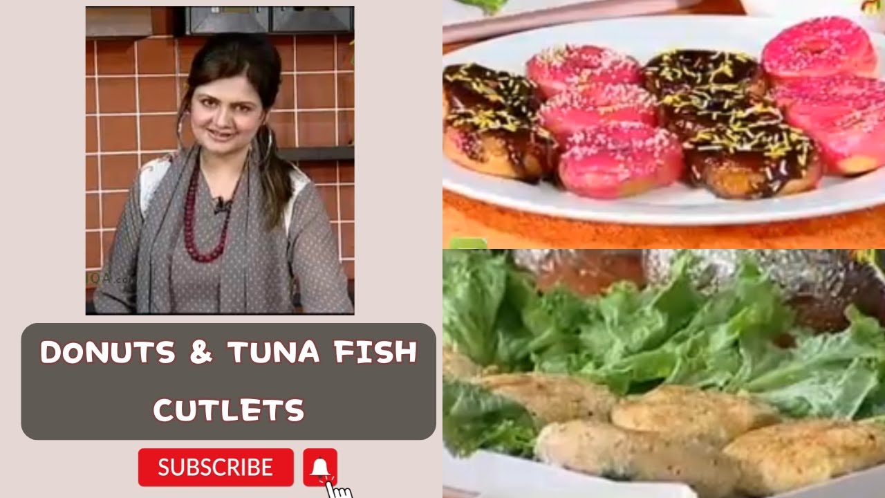 Donuts | Tuna Fish Cutlets | Boston Cream | by @farahjehanzeblegacy ...