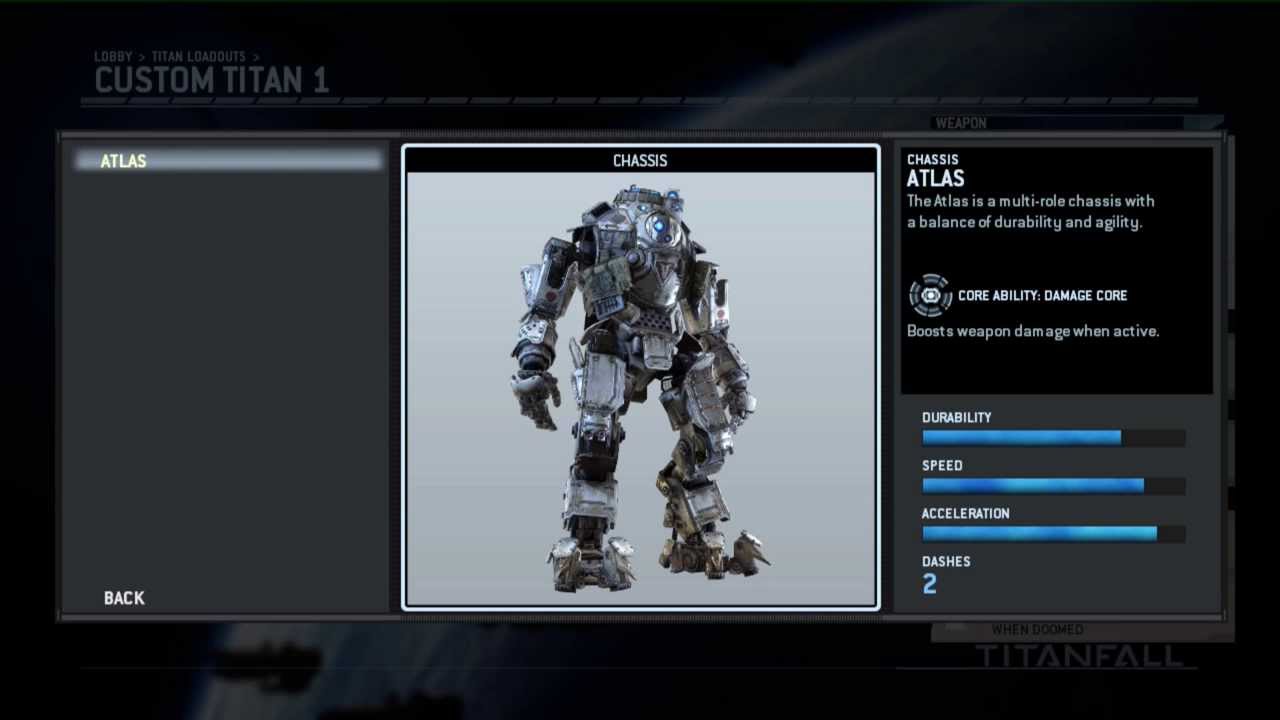 Titanfall Titan Class Breakdown - YouTube