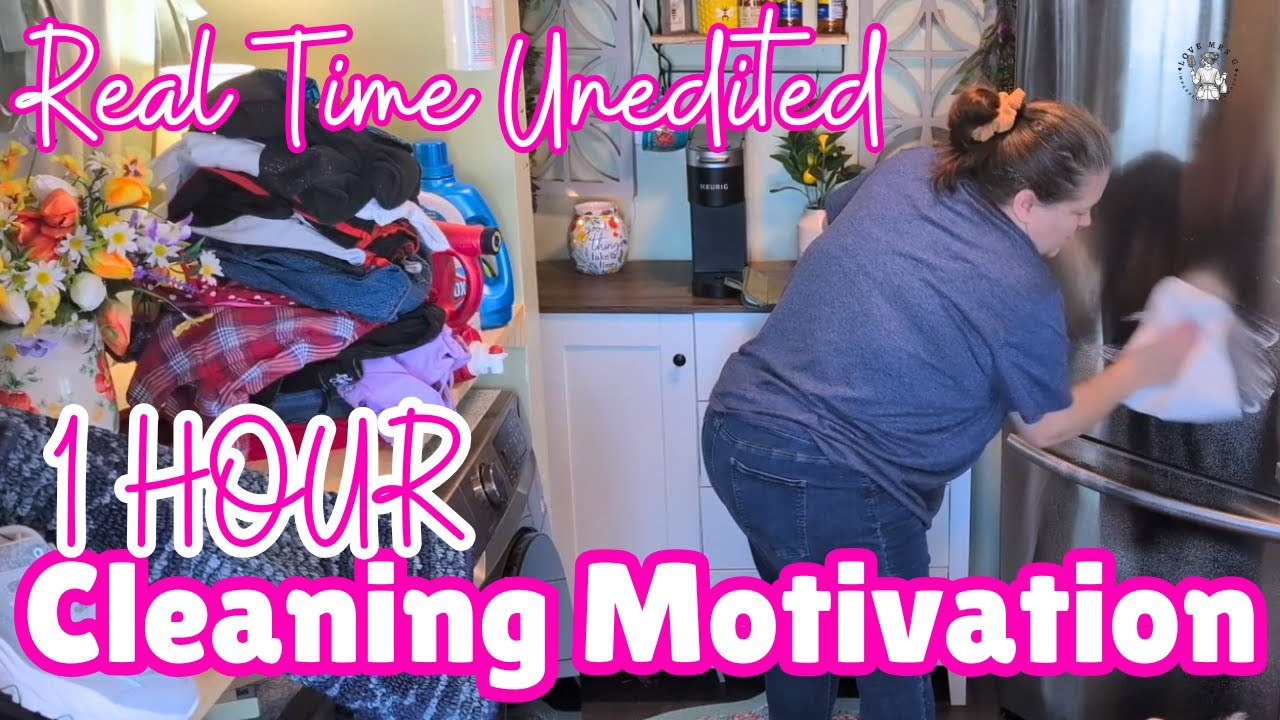 1 Hour Kitchen Cleaning in Real Time (No Speed-Ups!) | Home As It ...