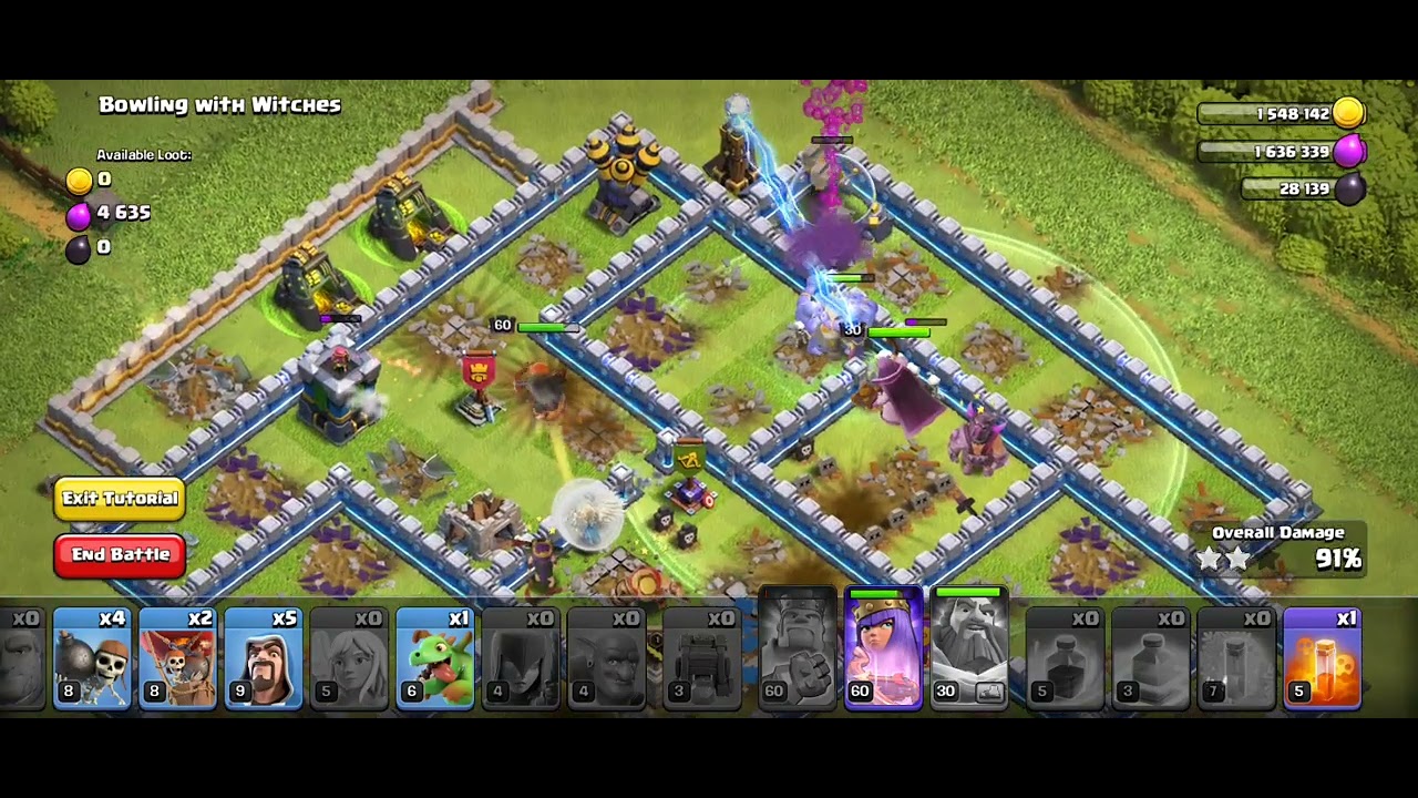 Epic first match in COC after a long break - YouTube