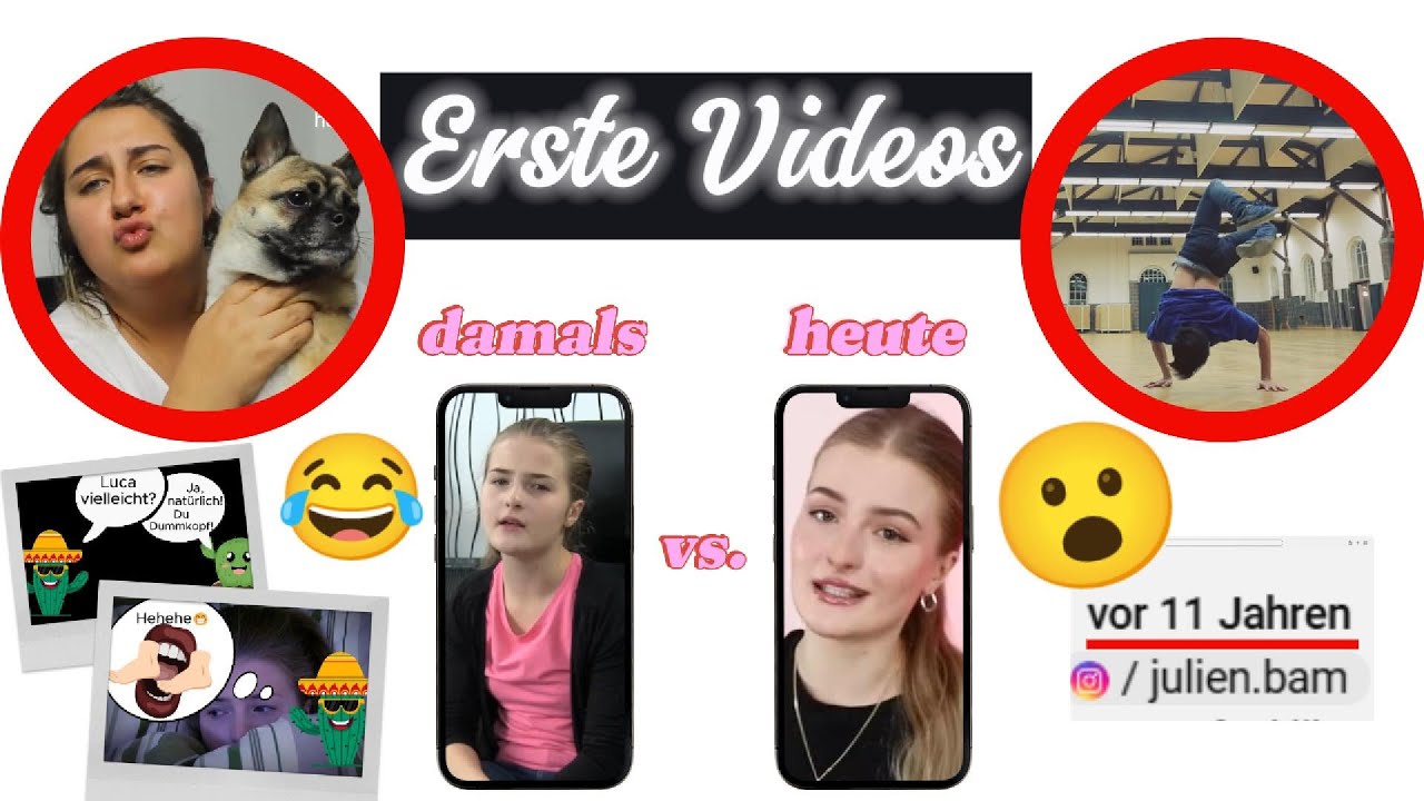 Erste Videos von bekannten Youtubern!😮 (Julienbam, Lidiro, selfiesandra ...