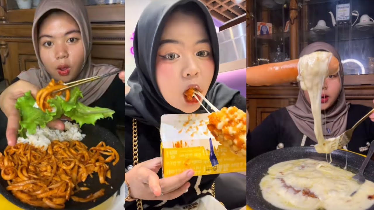 KOMPILASI TIK TOK NILAKURUS MUKBANG |🍢🧀🥡 - YouTube