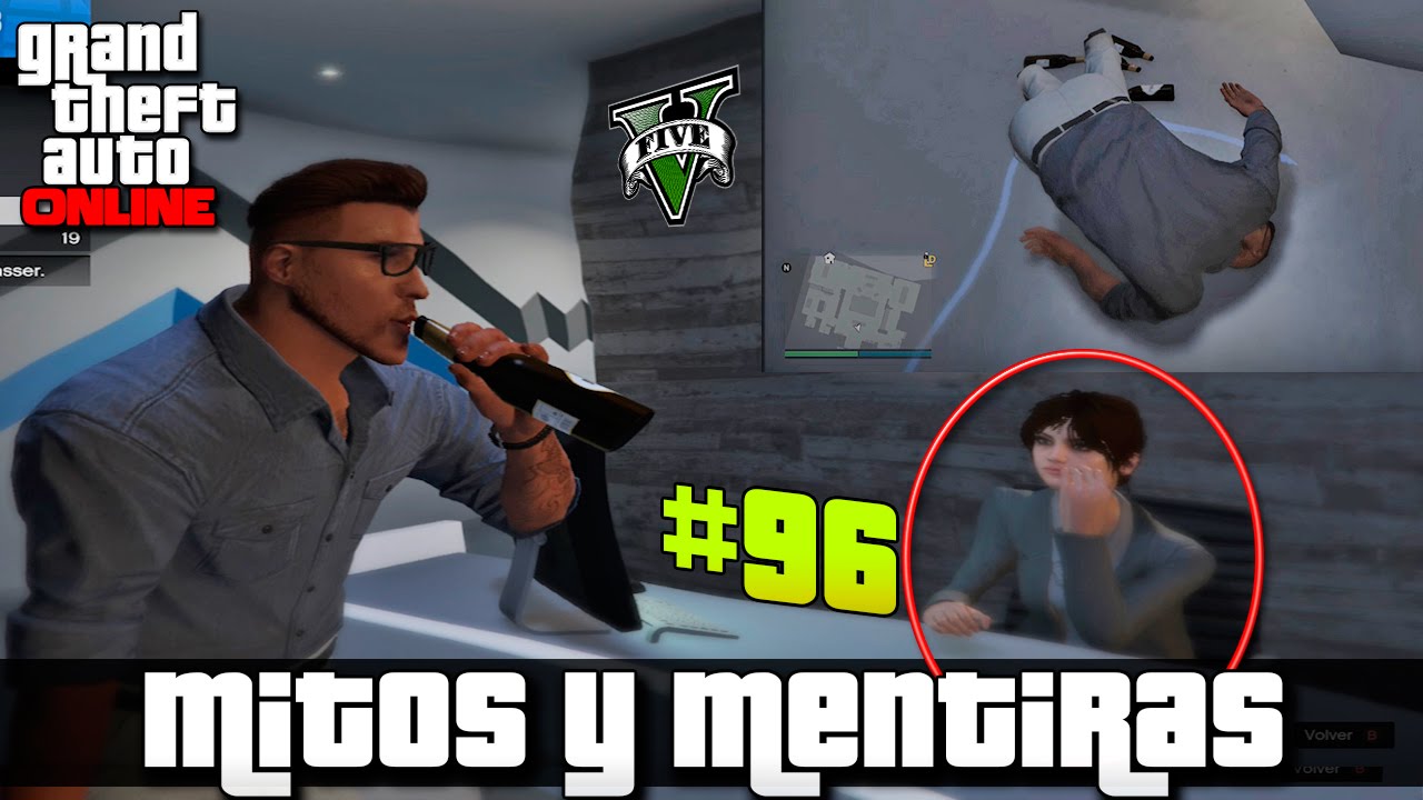GTA V - Mitos y Mentiras #96 | Me desmaye enfrente de la secretaria y ...
