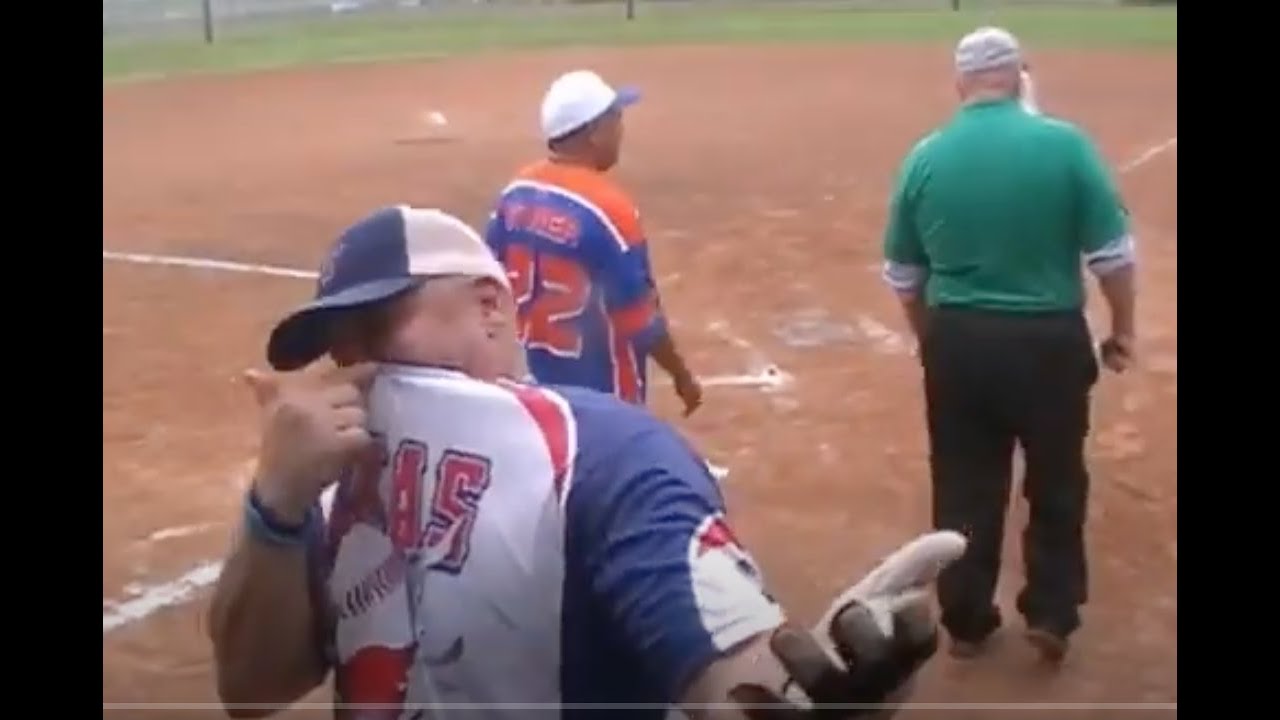 Senior Softball Bloopers #3 - YouTube