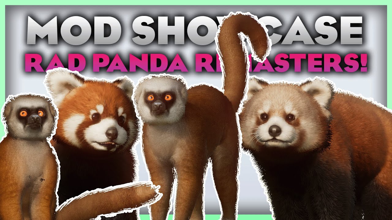 RAD Panda Remasters! - Planet Zoo Mod Showcase - YouTube