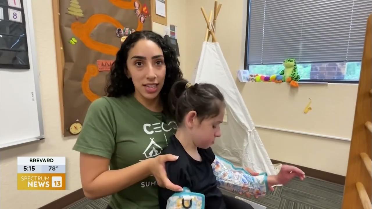 CECO summer program helps keep students with neurological motor disabilities engaged - YouTube