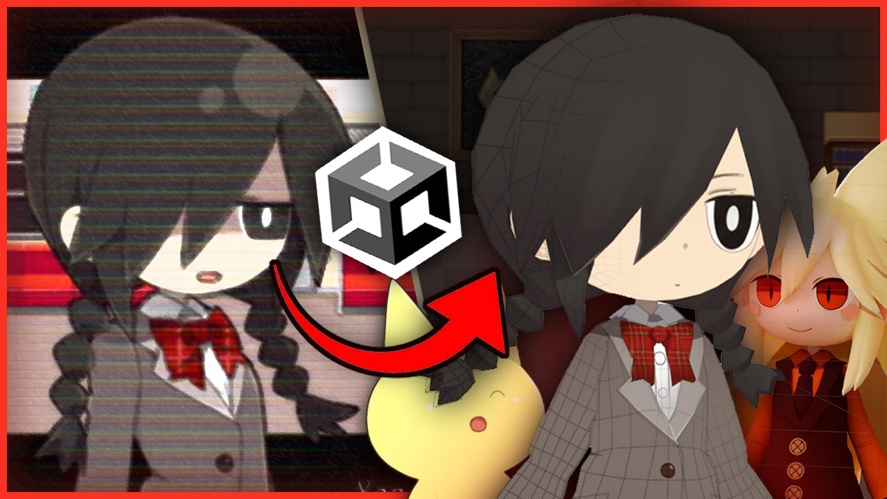 Creando un REMAKE de MOGEKO CASTLE en 3D / Devlog 1 - PaimaVT - YouTube