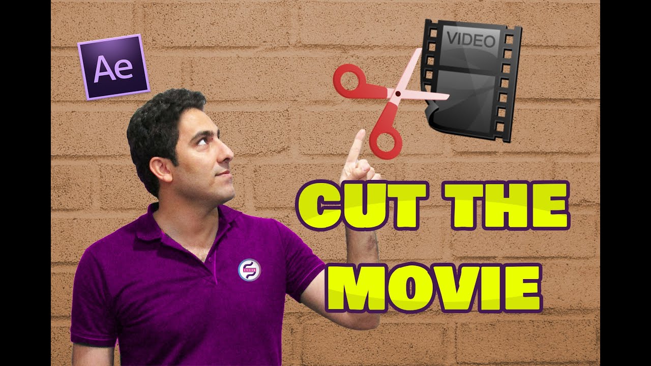 After effects : Cut the movie - YouTube