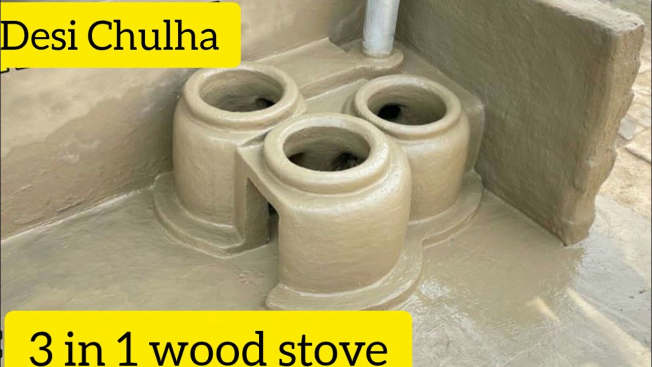 Mitti ka Chulha | Chulha Banane Ka Tarika | wood Stove | mud stove ...