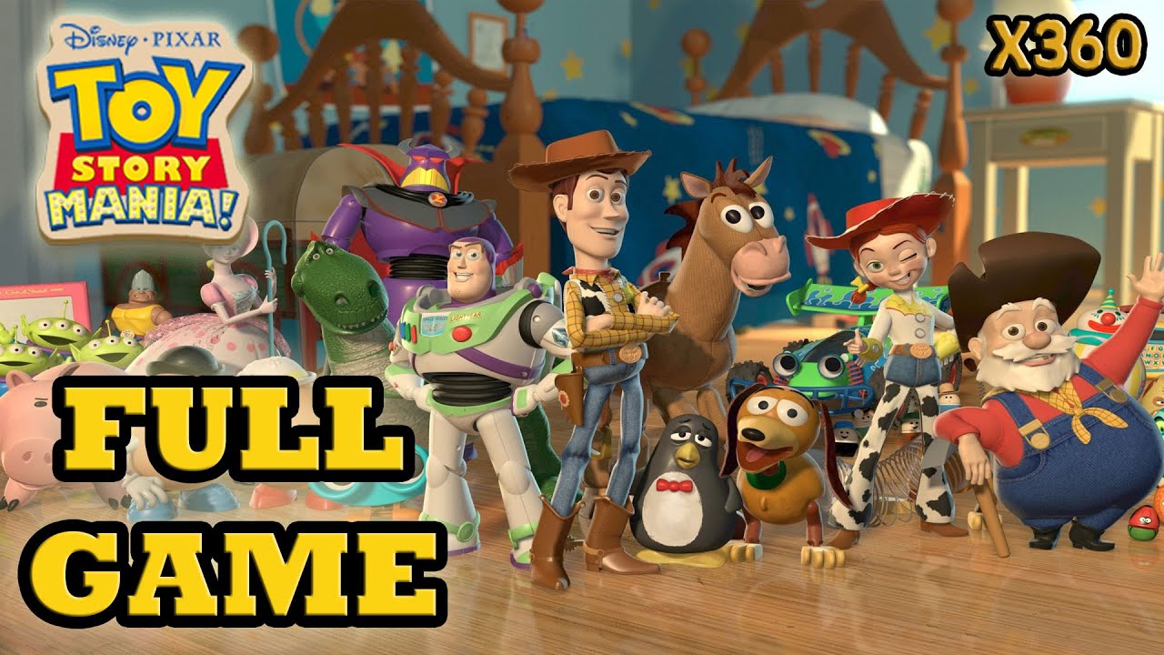 Toy Story Mania! FULL GAME Longplay (XBOX 360) - YouTube
