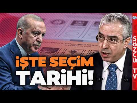 Erdoğan'ın Yeniden Aday Olma Planı Ortaya Çıktı! Mehmet Uçum Seçim İçin Tarih Verdi