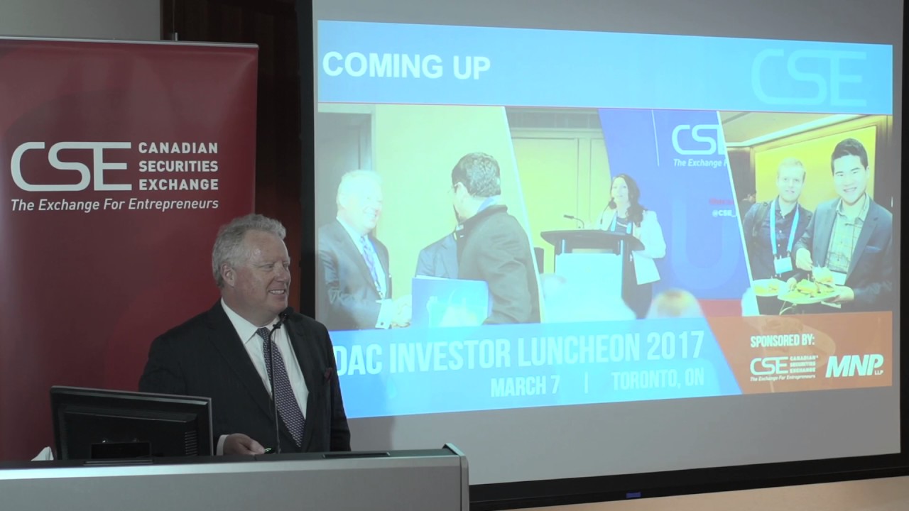 Richard Carleton, Canadian Securities Exchange, PreDAC Vancouver 2017 ...