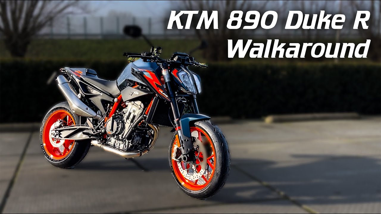 KTM 890 Duke R 2023 | Walkaround - YouTube