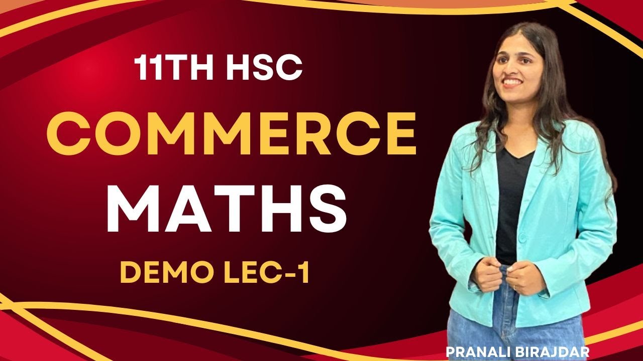 11th Commerce| Maths| Demo Lec1|Complex Numbers | - YouTube