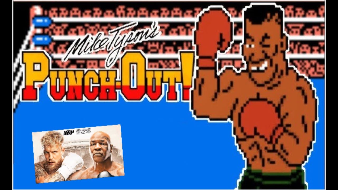 Punch Out Mike Tyson [NES ] [mike tyson vs jake paul] - YouTube