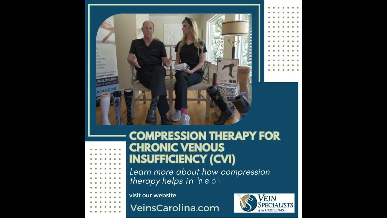 Compression Therapy For Chronic Venous Insufficiency (CVI). - YouTube
