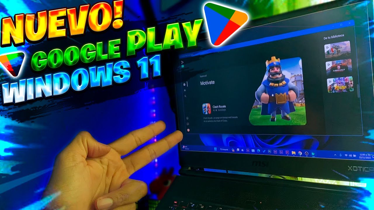 ASI ES! el NUEVO Google PLAY GAMES en WINDOWS 11 / La NUEVA UPDATE y MEJORAS! - YouTube