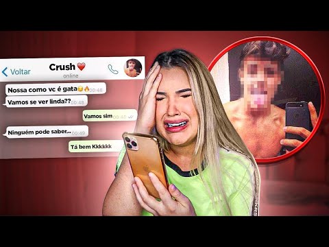 TESTANDO A FIDELIDADE DO MEU CRUSH COM UM FAKE DEU RUIM !