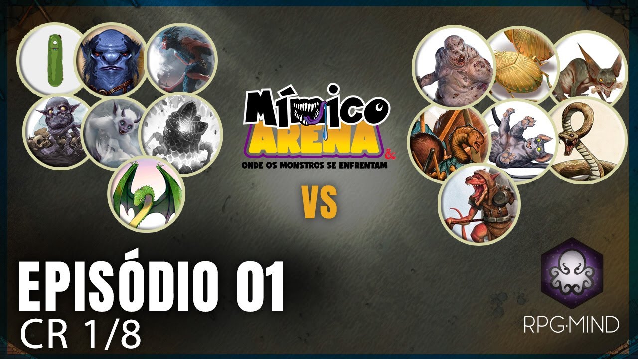 Mímico Arena - 01 - CR 1/8 - Criaturas de D&D - YouTube