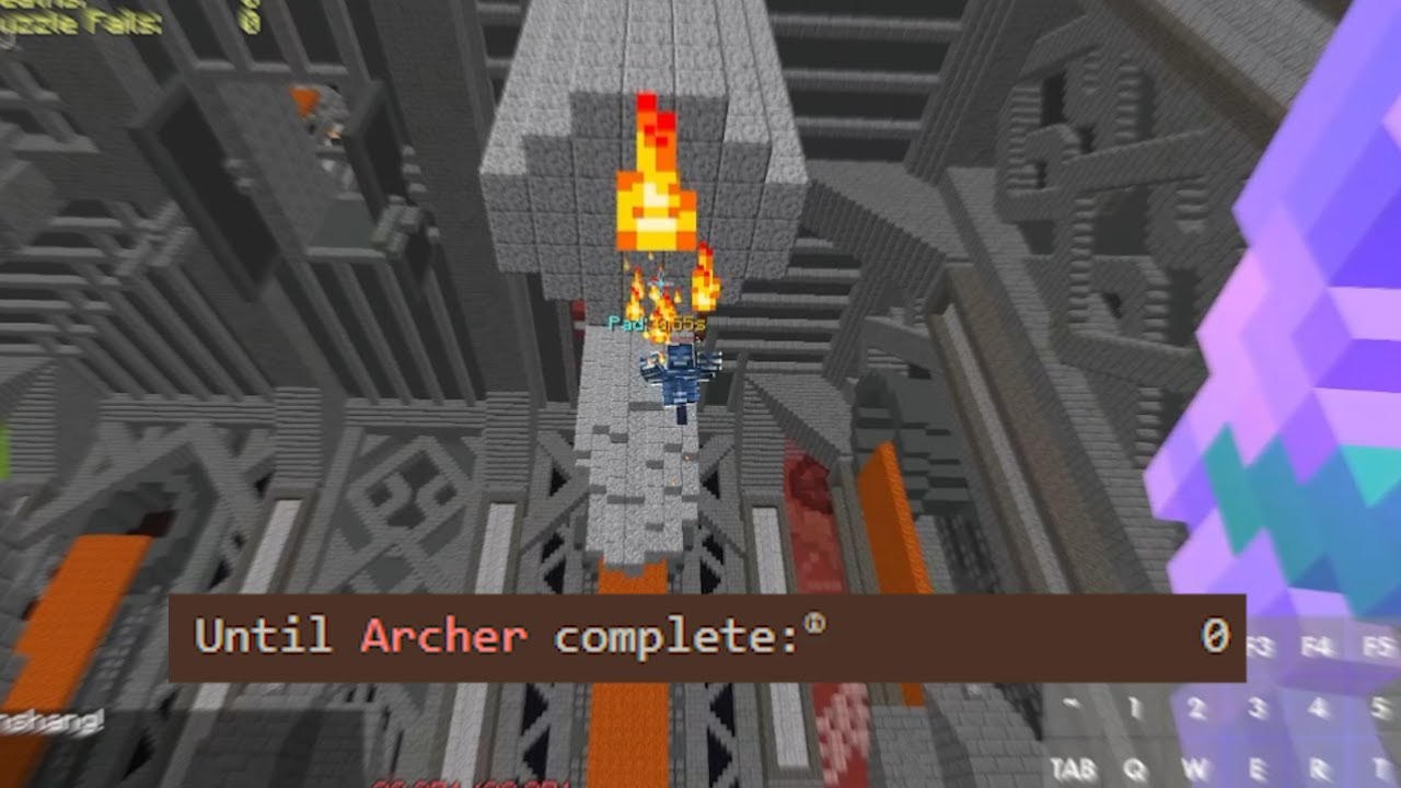 [Hypixel Skyblock] Final Archer Run to CA50 | Casual PF Archer POV ...