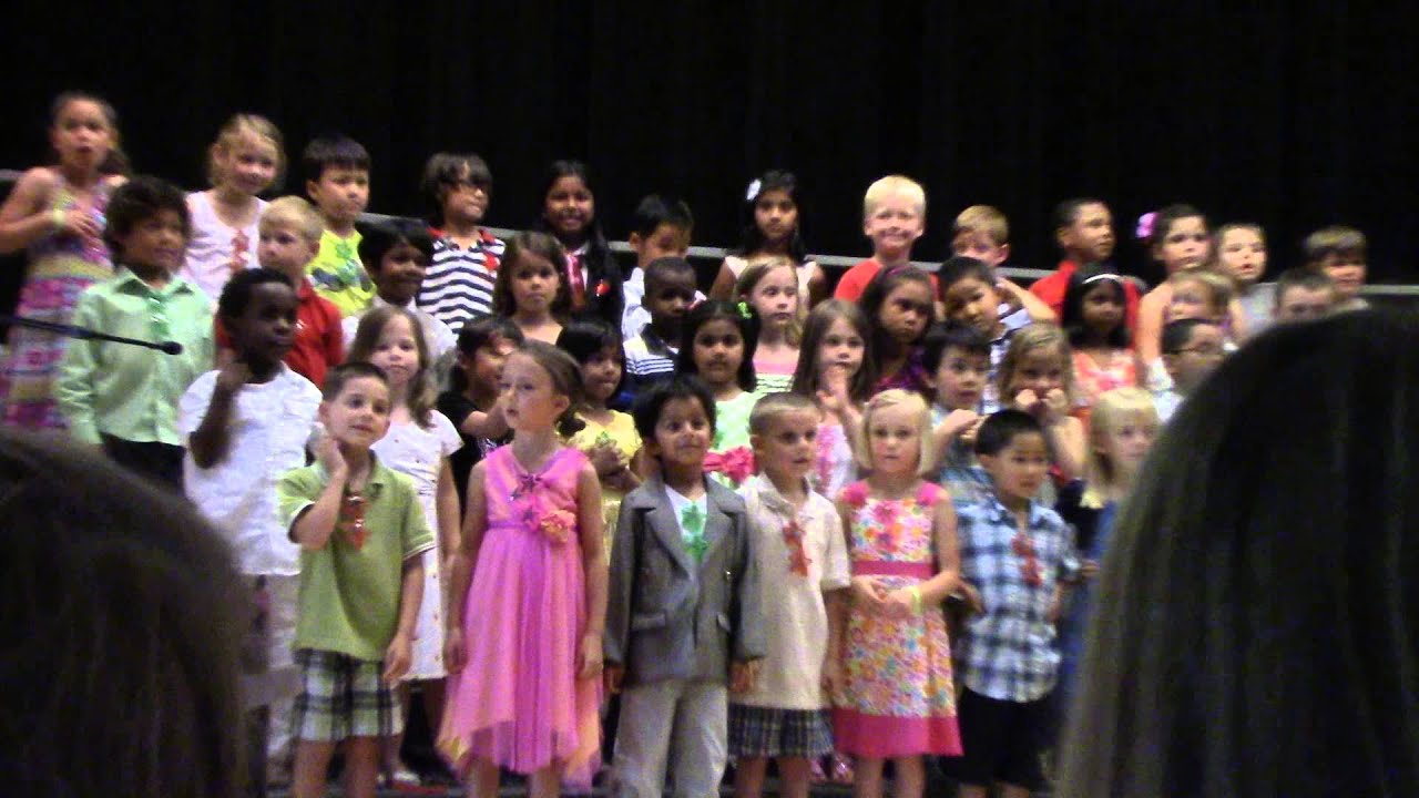Alston Ridge Elementary - Kindergarten Graduation #4 - 6/26/13 - YouTube