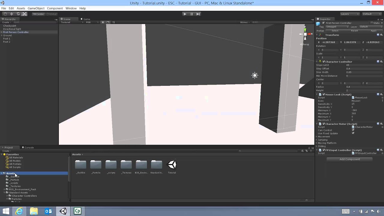 ESC Unity HowTo: Triggers - Making Things Happen - YouTube
