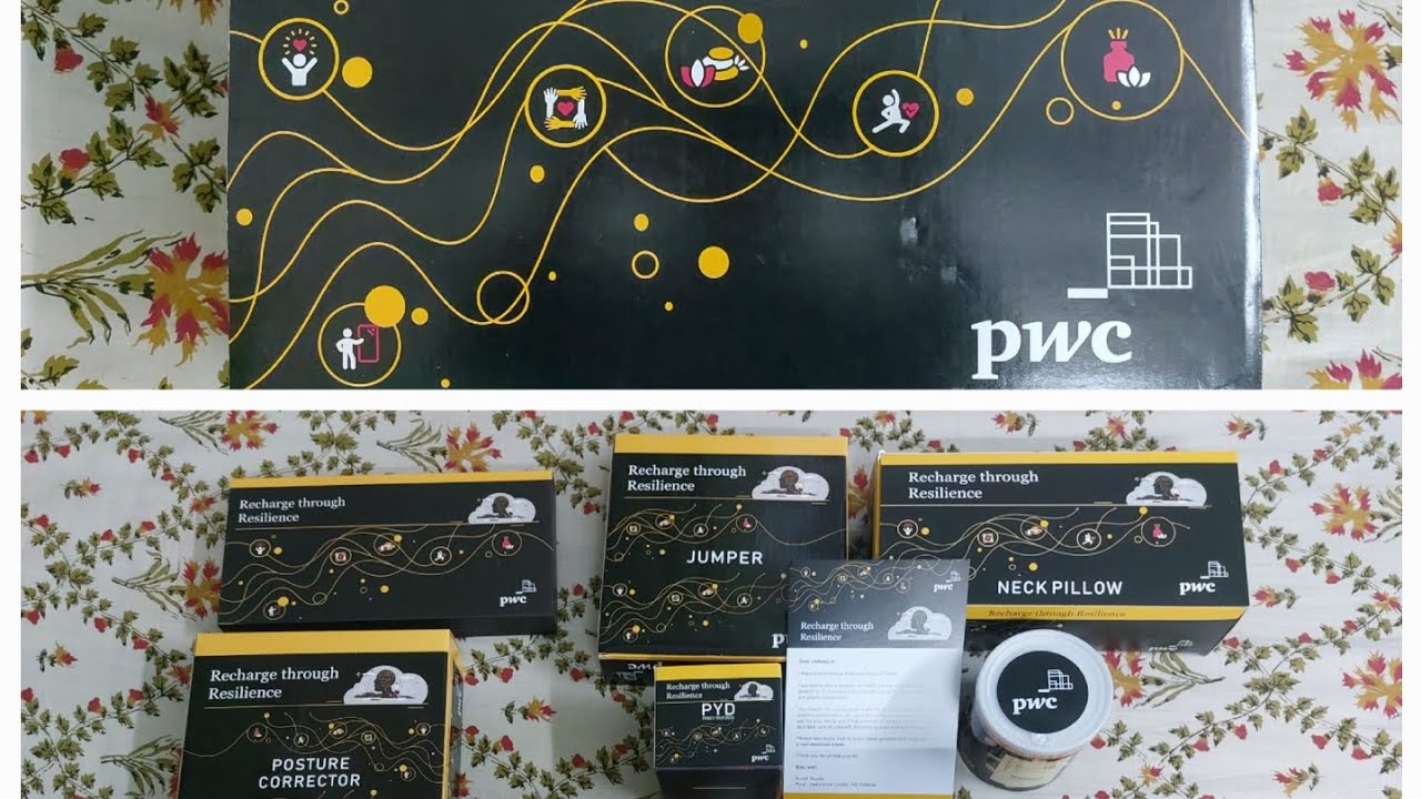 Received a wellness gift from PwC!! 🥳🥳 - YouTube